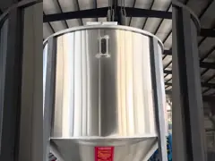 Miscelatore verticale completamente automatico con tamburo di miscelazione in acciaio inossidabile resistente al calore e al fuoco