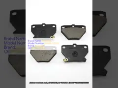 AN-635WKG Akebono Rear Brake Pads For COROLLA EX NCP61/ZZE127/ZZE122