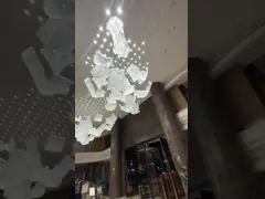 China Customized Alabaster Chandelier Black Round Ball Chandelier Light for sale