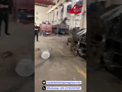 Turn-Out Metal Baler in Action | Wanshida Hydraulic Scrap RecycliHeavy Duty Recycling Solution.