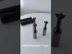 China High-Performance Dovetail End Mill for Angled Groove Machining for sale