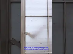 Aluminum doors