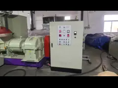 Miscelatore interno con capacità di 55L e controllo automatico per la miscelazione della gomma