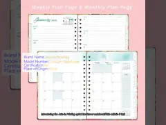 Spiral Hardcover Notebook Page Size 5.8 X 8.3 Inches Binding Spiral Style Feature Artistic