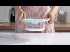 IKOO glass meal prep containers