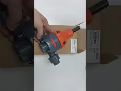 +GF+ DHV 712-R Valve manuelle: contrôle fiable pour les systèmes de fluides industriels