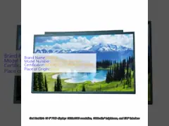 15.6-Inch Large 4K TFT Display | 3840×2160 UHD, EDP Interface, 350cd/m² Brightness for Industrial Surveillance & Precision Equipment Monitors