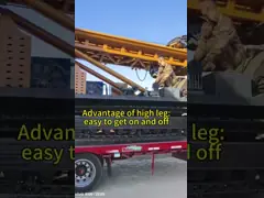 1000m Crawler Hydraulic Water Well Drilling Rig 6 cilindri Motore diesel