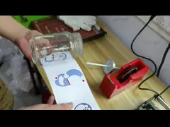 Clear And Frosted Sublimation Mason Jar Custom Sublimation Glass Cup Blanks