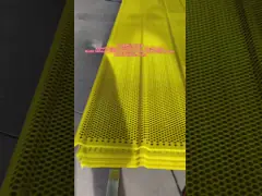 China 5m Height Windbreak Fence Panels In White Peak Of Height 50mm-100mm for sale