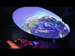 1920*1200 Immersive Dome Projection Screen 8000lm-12000lm Dome Movie Screen