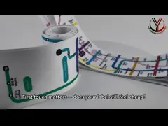 SGS ODM Screen Printed Patches On 100% Cotton Tape Oeko Tex Standard 100