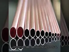Tube For Heat Exchanger Custom Size Copper Nickel Pipe 3/8 Inch Thin Wall