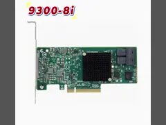LSI 9300-8I 8-Port SAS HBA Card Supporting 1024 SAS/SATA Devices for Server Storage