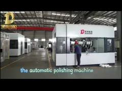 Macchina per lucidatura CNC, sistema di lucidatura automatico per la finitura superficiale di precisione di tubi piegati in metallo e acciaio inossidabile