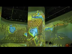 7200 lumen laserprojector voor projectie in een meeslepende projectiekamer