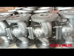 China Durable Globe Stop Lifting Check Valve Flange Connection Style for sale