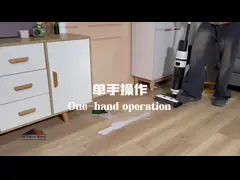 China White Tile Floor Scrubber Floor Mop Machine Professional High Performance for sale