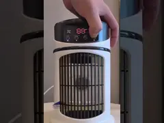 China Mini Quiet Tower Fan For Bedroom White USB Charging Mode 3 In 1 for sale