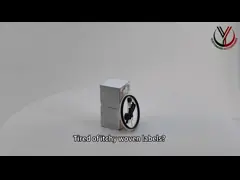 China Transparent TPU Printing Ink Silicone Logo Tags For Workwear Jacket for sale