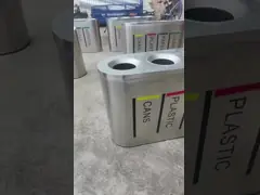 Eco-Friendly 9L Capacity Wall Hanging Trash Can with 100% New Material for Household Use