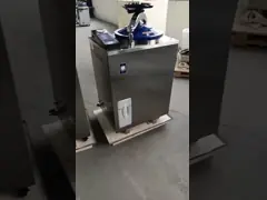 Auto Shutoff Vertical Autoclave Machine Low Water Protection Steam Sterilizer Autoclave