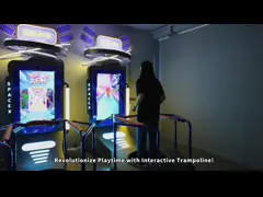 China Family Entertainment Multiplayer Interactive Trampoline Game Online Battles Social Features for sale