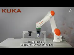 China KUKA LBR Iisy Series Payload 15kg Automated Robotic Arm Machine Loading Unloading Collaborative Robots with Finger Gripper for sale