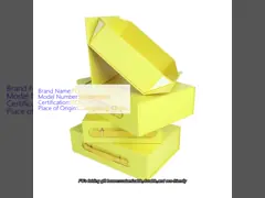Folding Gift Box Custom Gift Box Ideal For Various Gift Products With Optional Handle