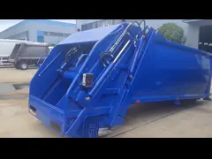 China Compactor Garbage Truck Container Bin Anticorrosion Steel Upper Body Structure for sale