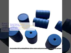 High Precision Aluminium CNC Turning Parts with Blue Oxidation+Sandblasting for Customized Applications