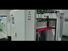 バニッシュ供給と自動フィーダー付き金属スポットUV印刷機