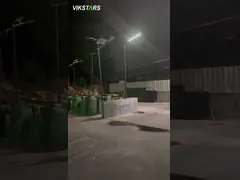 Motion sensor solar street light