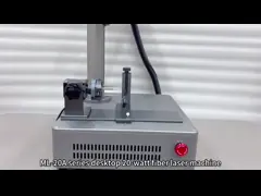 China Desktop Fiber Laser Marking Machine 20W 30W 50W Engraver For SS CS AL Name Card Logo for sale