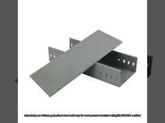 Galvanized Steel Cable Tray 900mm Width Wall Mount