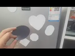 China PVC Soft Fridge Magnet Customised Sublimation Fridge Magnet Blanks for sale