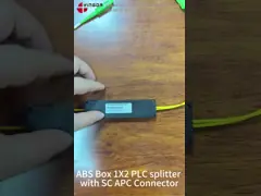 Кассета 2mm муфты двойного окна широкополосная FBT 1 x 2 SGS ROHS ISO ABS SFF