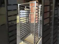 China 60x40 Baking Rack Trolley 10 Layers - 15 Layers Cooling Rack Trolley for sale