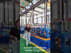 6 Zoll hohe Frequenz Rohrmühle Maschine für runden quadratischen rechteckigen Rohren