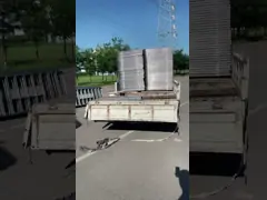 China 1x2M Galvanized Steel Crowd Control Barriers  European Standard for sale