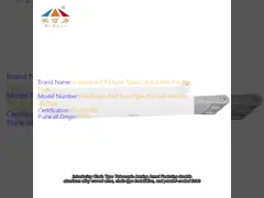 China Installation of chain-type curved arm for Ha pipe for 304 stainless steel chain arm for sale