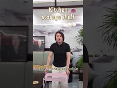 China Customizable LOGO Rotating Vegetable Rack  Mini Size ≤40cm For Narrow Kitchen Aisles In Compact Residences for sale