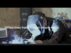 China Collaborative Robotic Arm UR13e Human-machine Collaboration Safe Welding Stainless Steel Pipe Factory Welding Workstation With Welding Machine for sale