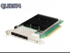 China QLogic QLE2874 64Gbps Fibre Channel HBA Card with PCIe 4.0 x16 Interface and Low Latency for Data Centers for sale