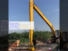 Defeng factory customized 21 Meter Telescopic Long Reach Boom Arm for Caterpillar CAT 330D Hydraulic Excavator