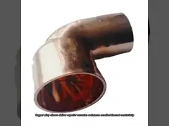Welded Copper Nickel Elbow Fitting for Pressure Applications