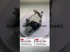 1-81100342-1 ISUZU 6BG1 ENGINE 1-81100141-0 STARTER MOTOR ASSY 24V 11T 4.5KW FITS FOR EX200-5