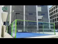 China 2025 Best-Selling Sport Padel Tennis Court Equipment New Design Ourdoor Paddel Tennis Court for sale