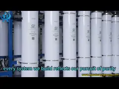 中国 380V 155T/H 産業用逆浸透膜フィルターシステム 低エネルギー消費 販売のため