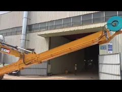 China Telescopic Excavator Boom Excavator Telescopic Boom Arm 14m 16m 18m for sale
